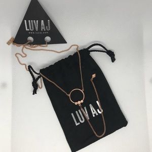 Love AJ | Jewelry | Love Aj Full Bloom Lariat Necklace | Poshmark